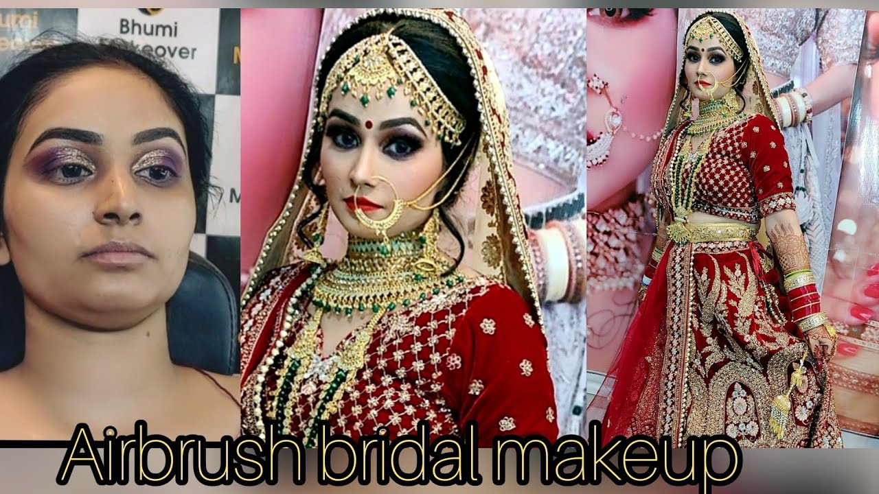 Airbrush Bridal Makeup Tutorial Saubhaya Makeup