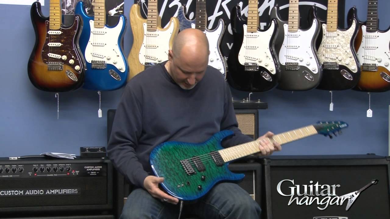 Carvin DC 727 Seven String Electric Guitar Demo | Guitar Hangar - YouTube