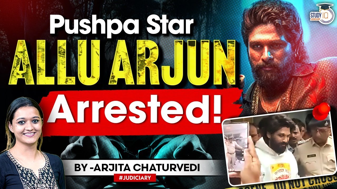 Why Allu Arjun Arrested In Hyderabad In Sandhya Theatre Stampede Case ...