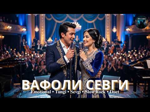 Vafoli Tungi Sevgi Qo‘shiqlari 🌙 | Emotional Uzbek Slow Rock Duet 2026