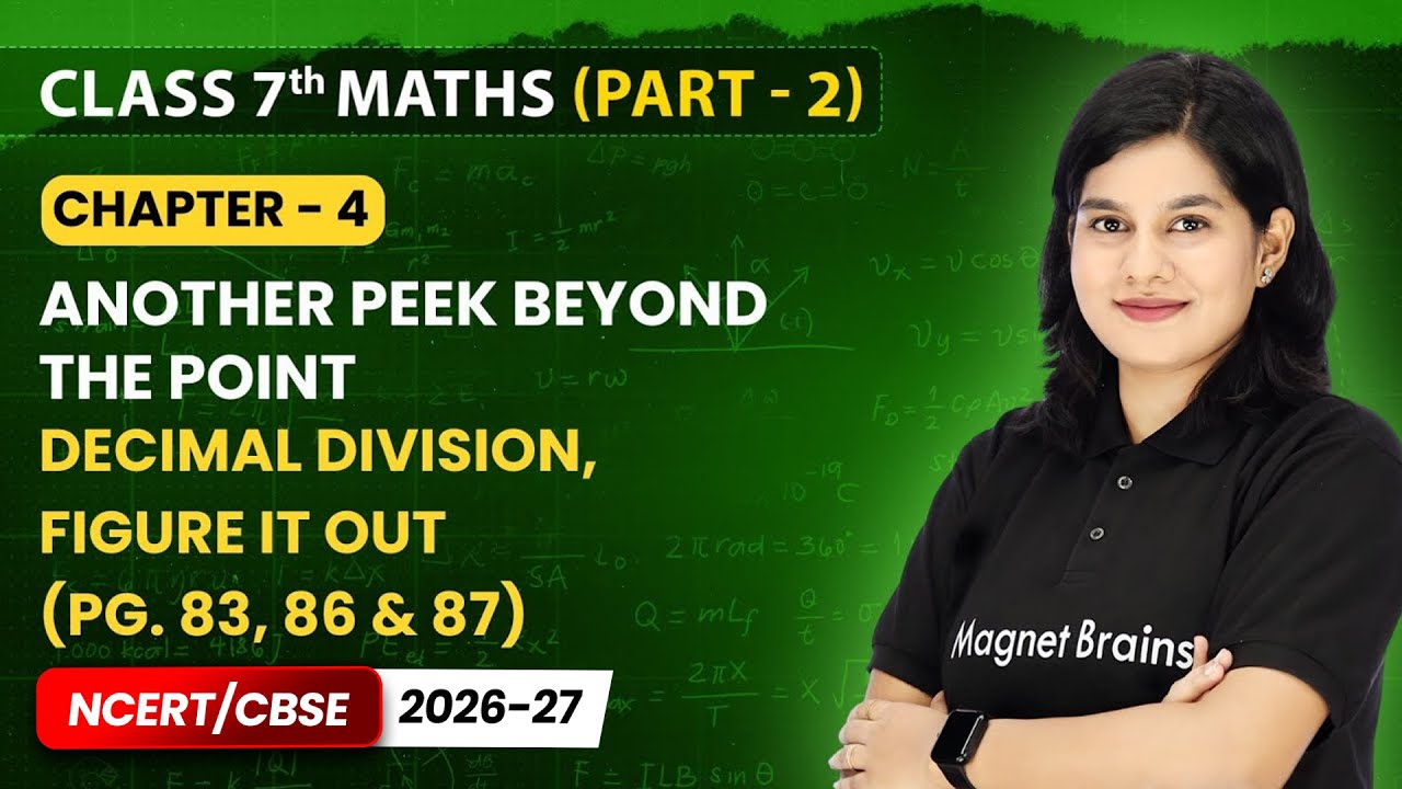 Decimal Division, Figure it Out - A Quick Recap of Decimals | Class 7 ...