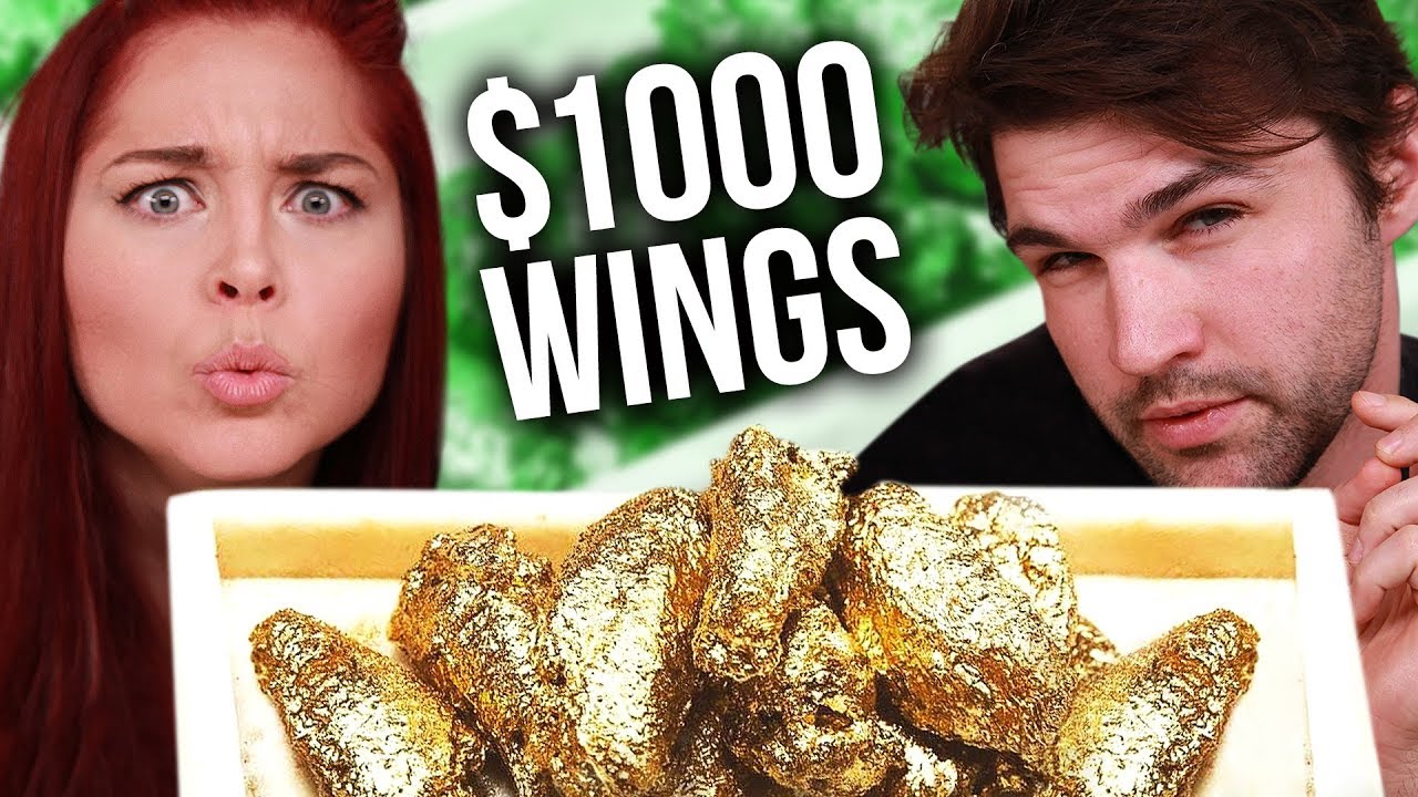 Recreating the $1000 24k GOLD Chicken Wings! - YouTube