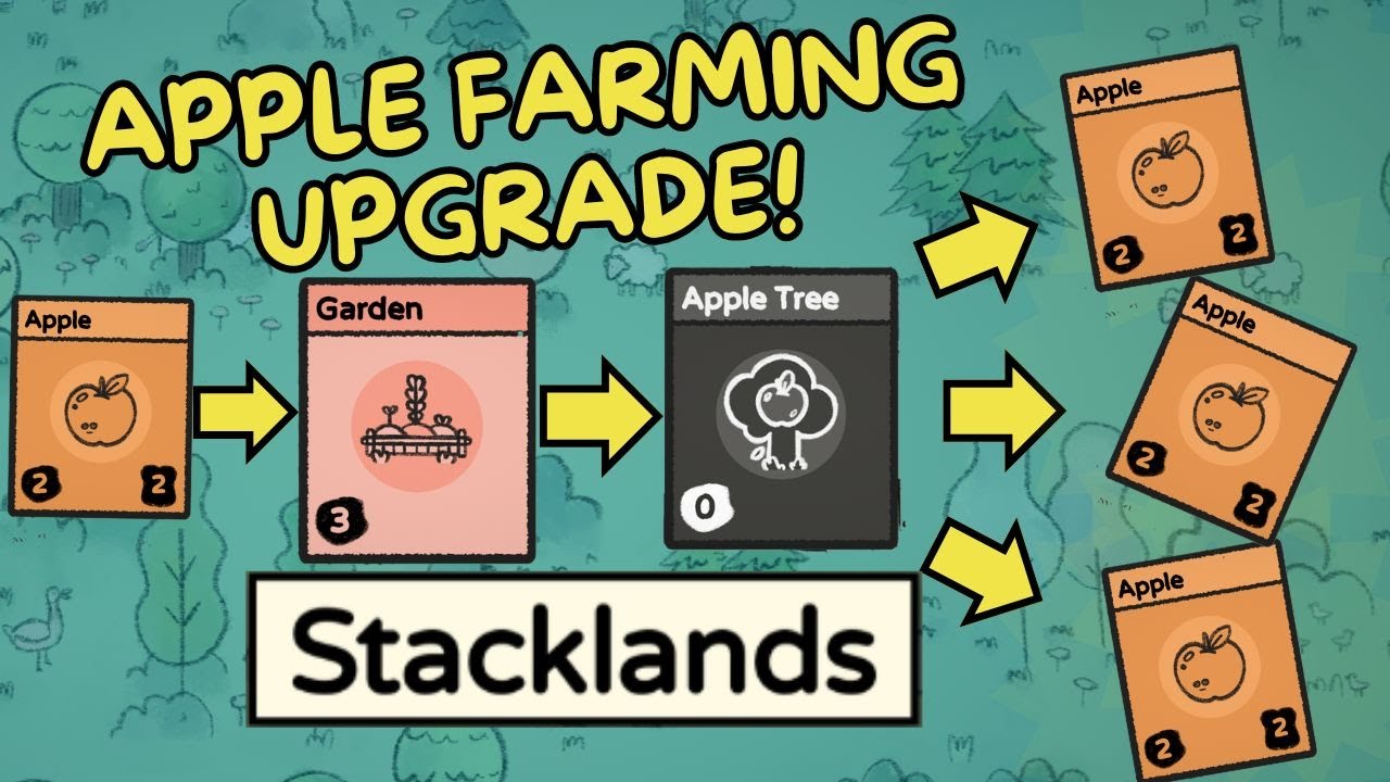 Growing our village and growing more apples! | #Stacklands Card ...