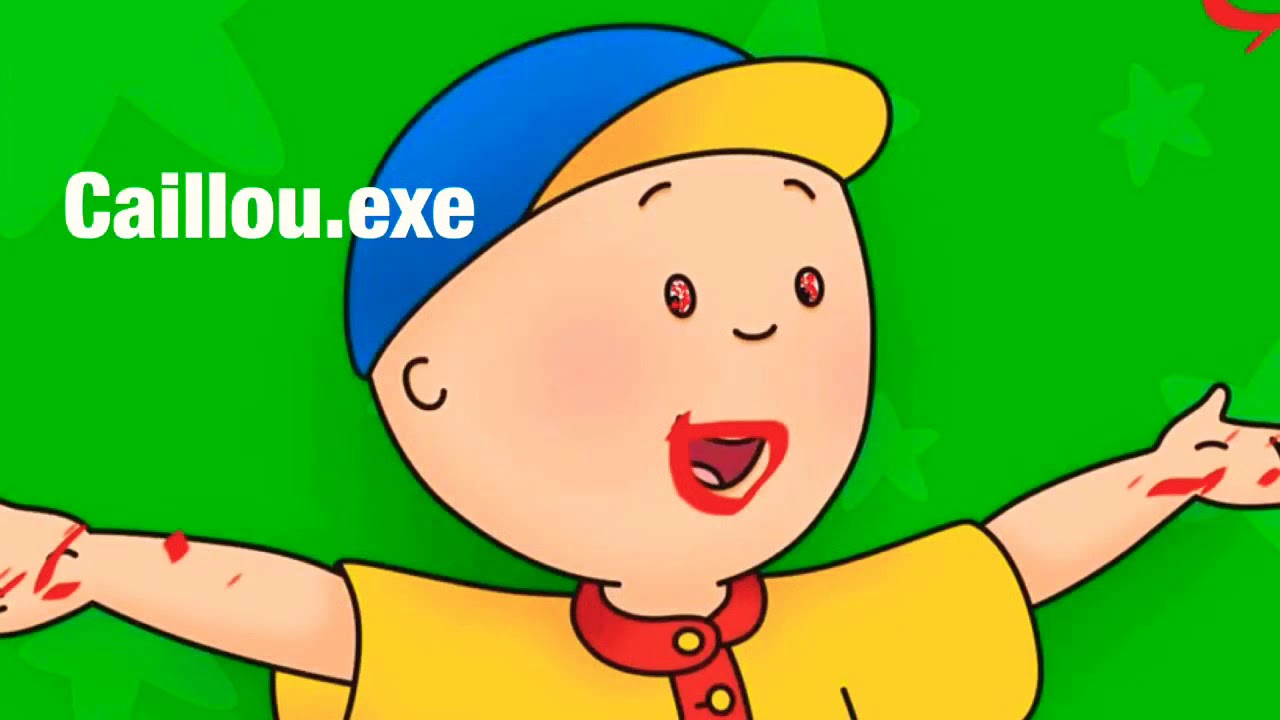 Caillou.exe Haunted Minecraft world - YouTube