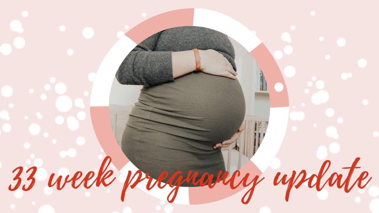 33 WEEK BUMPDATE | VLOGMAS 2019 - YouTube