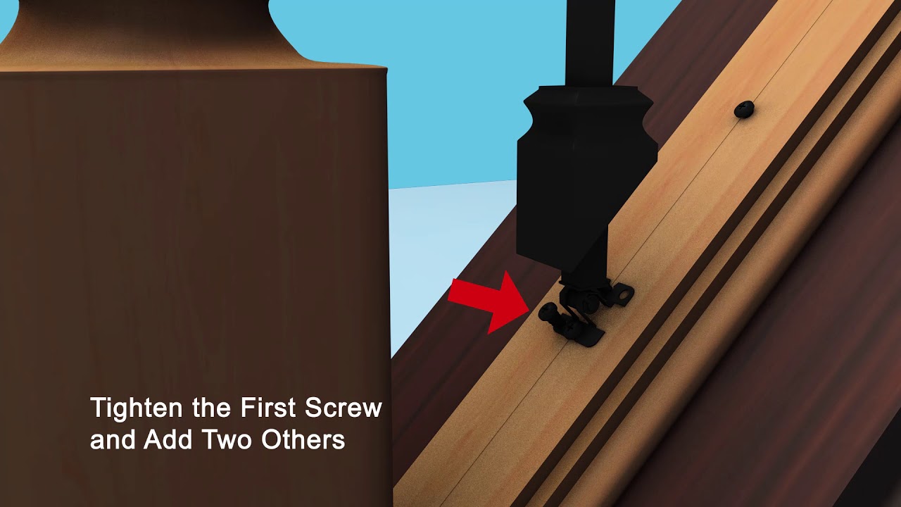 DIY Handrail Instructions - YouTube