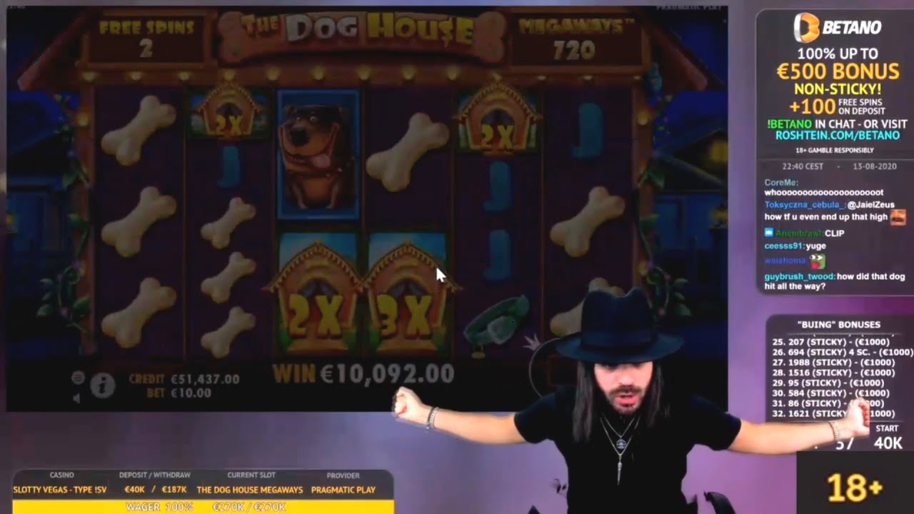 ROSHTEIN The Dog House Megaways - YouTube