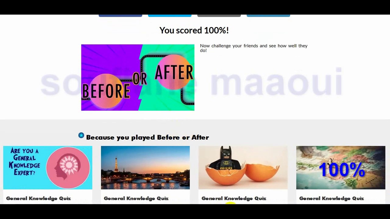 Before or After Videoquizhero Answers 100% - YouTube