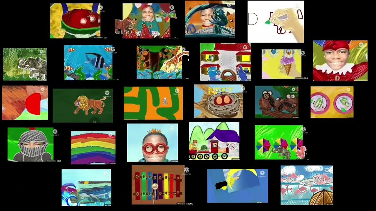 All to Eric Carle Alphabet A to Z 26 Letters At the Same Time - YouTube