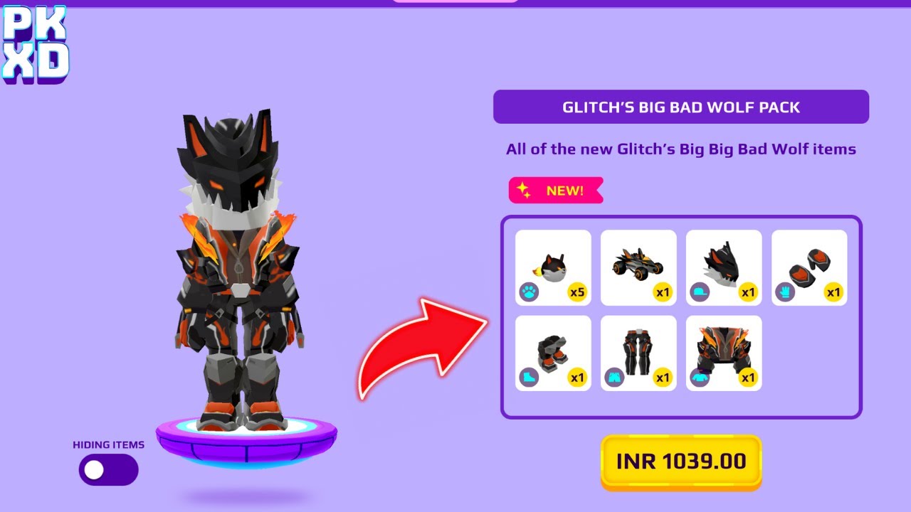 GLITCH'S BIG BAD WOLF PACK - YouTube