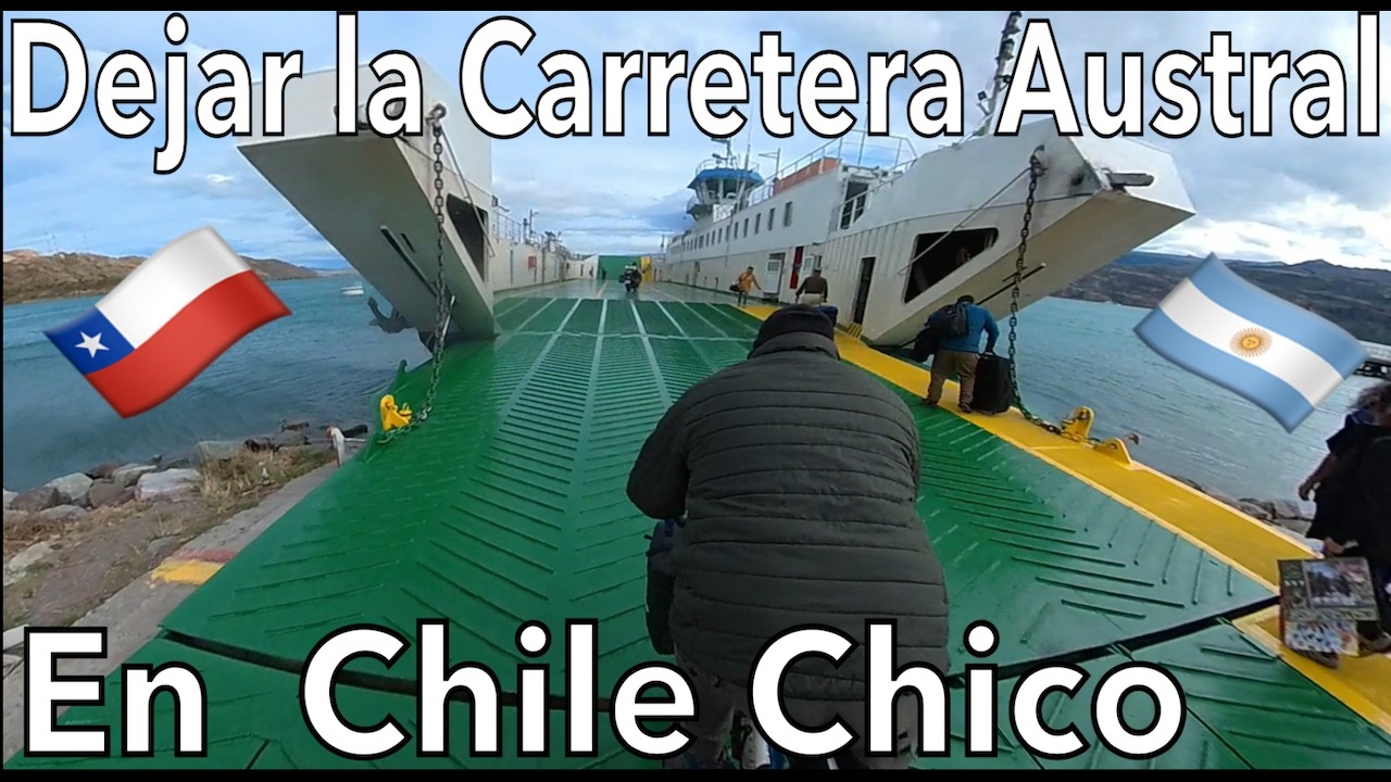 Paso Internacional en la Carretera Austral Chile Chico Patagonia Andina ...