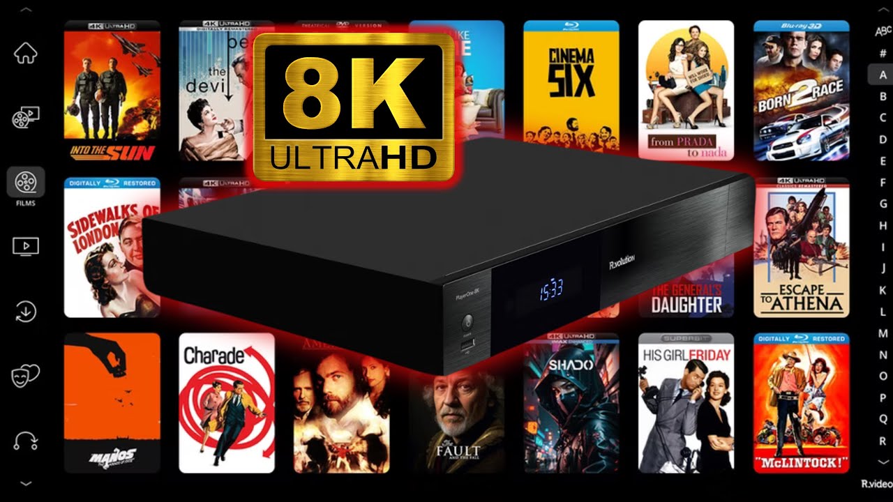 R_VOLUTION PlayerPro 8K Setup & Overview: The ULTIMATE Media Player Experience? - YouTube
