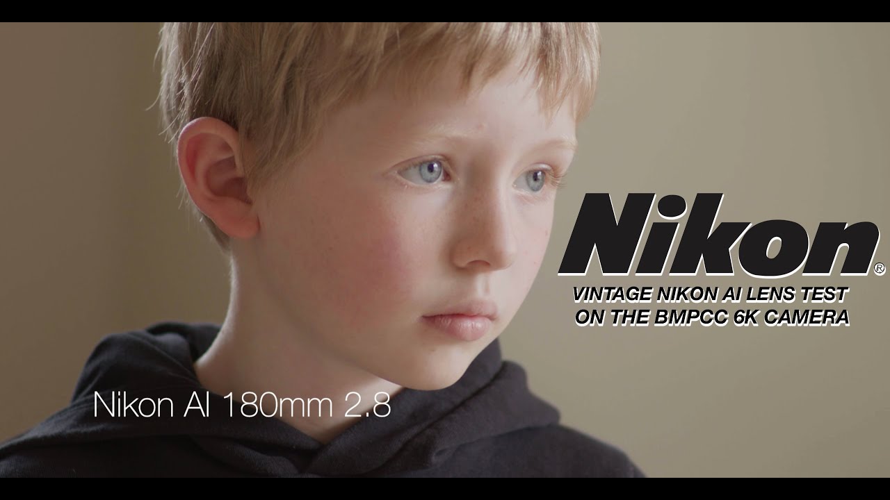 Vintage Nikon AI lens test in 4k // shot on BMPCC 6K - YouTube