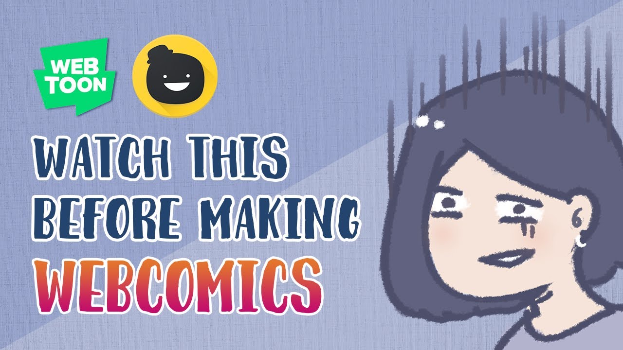 before you start making a webtoon... - YouTube