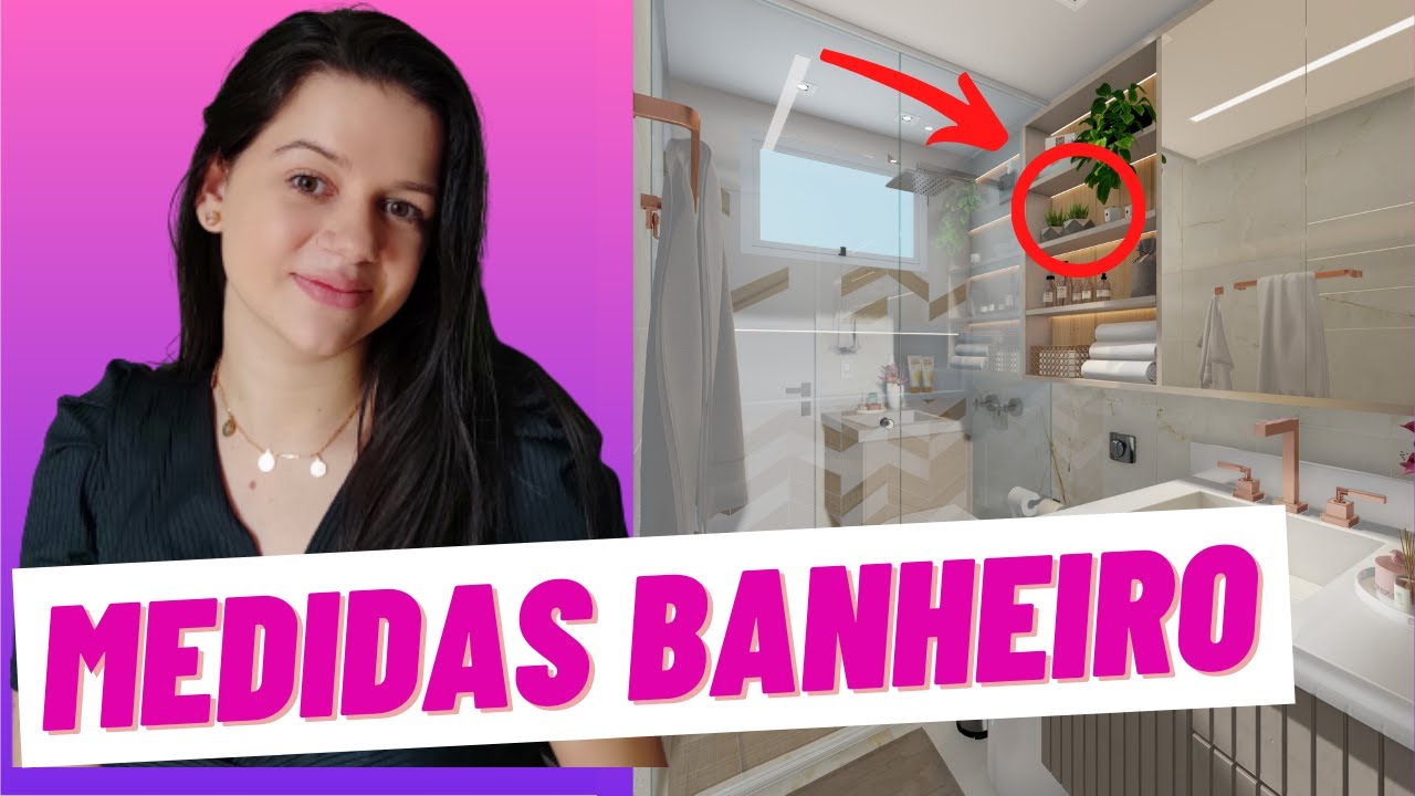 MEDIDAS DE BANHEIRO PEQUENO RETANGULAR - YouTube
