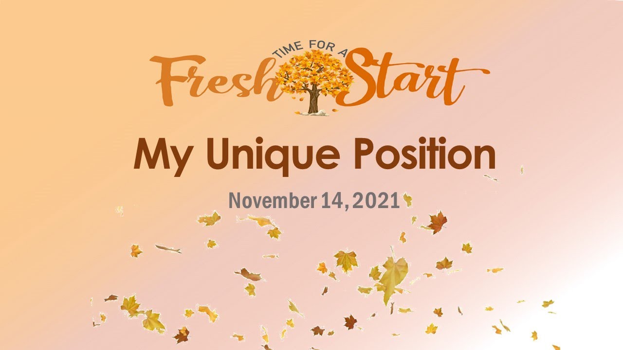 My Unique Position - YouTube
