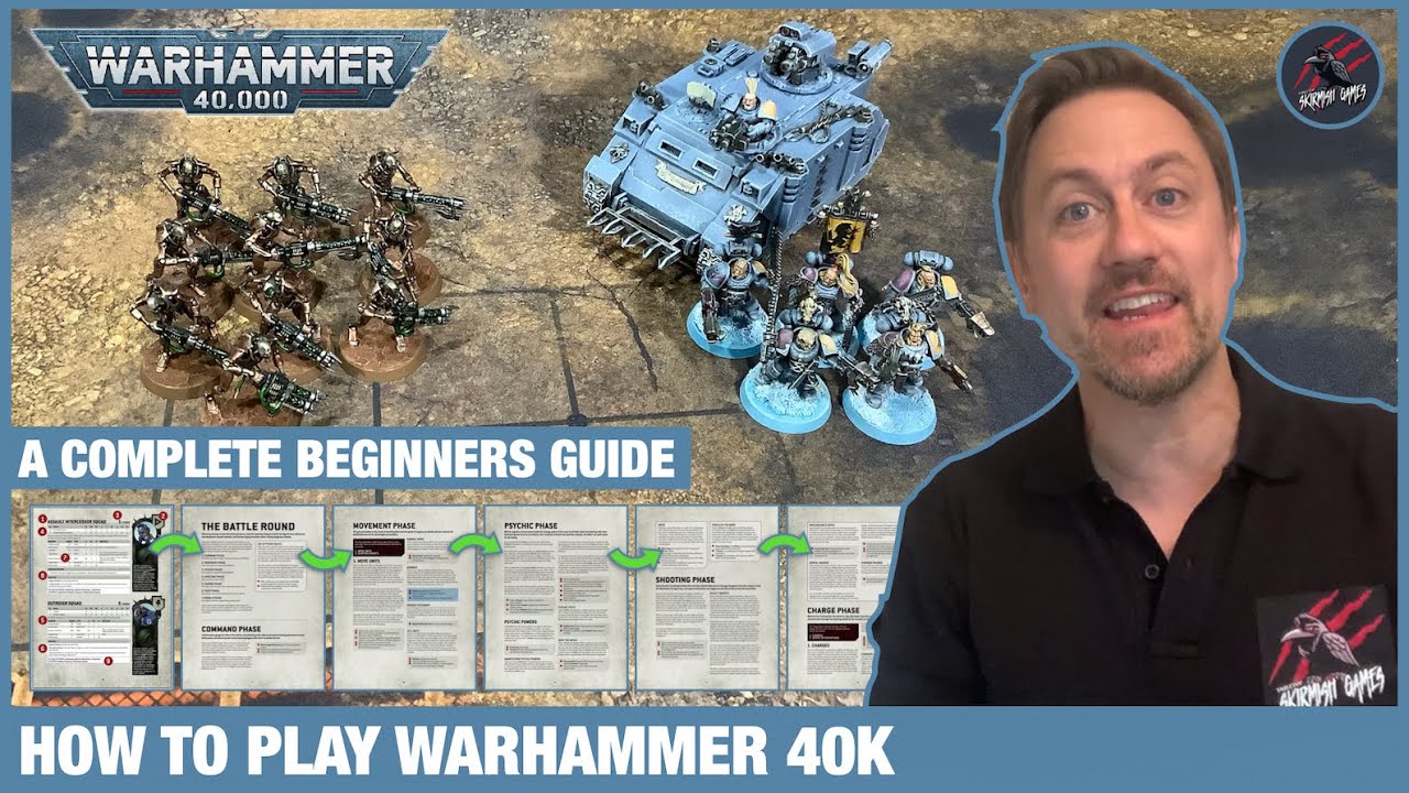 HOW TO PLAY WARHAMMER 40K 9th EDITION - Complete Beginners Guide - The ...