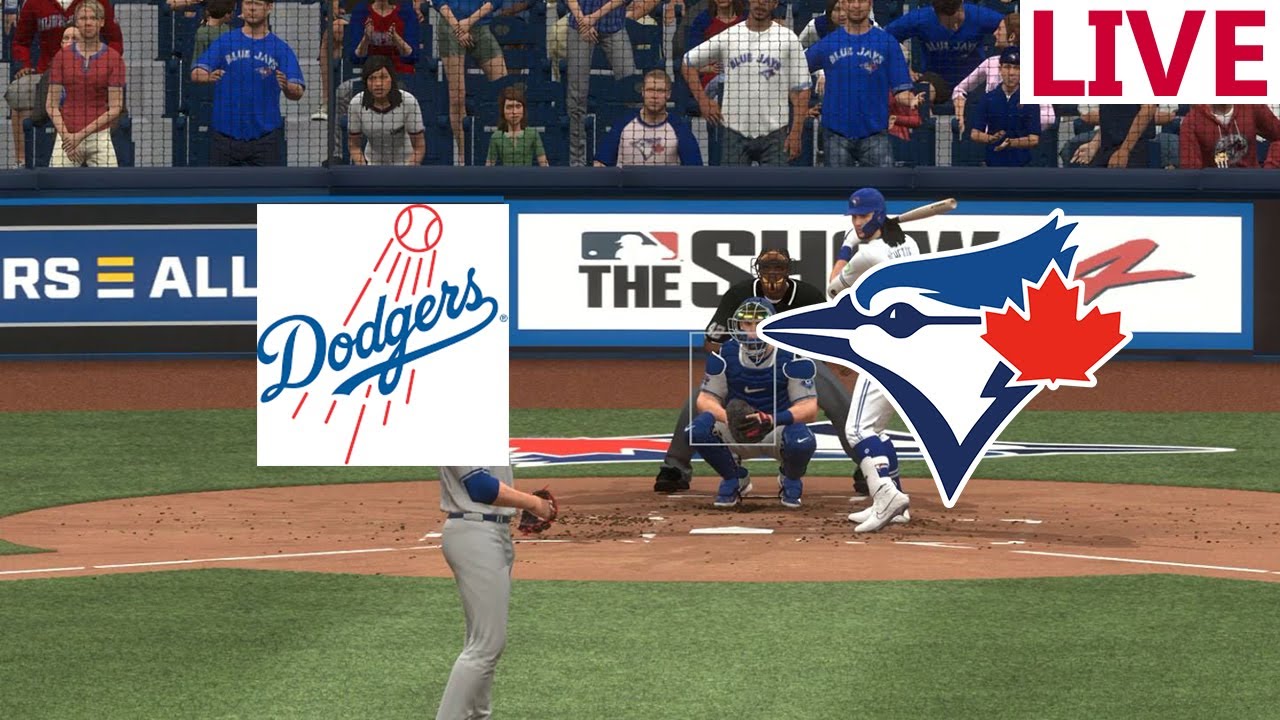 🔴LIVE🔴 Los Angeles Dodgers VS Toronto Blue Jays /mlb live / MLB SEASON ...