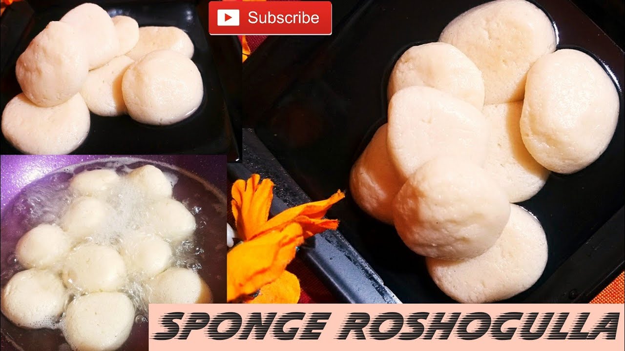 | SPONGE ROSHOGULLA | BENGALI FAMOUS RASGULLA | - YouTube