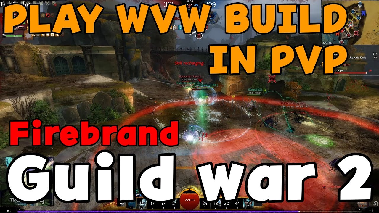 Guild war 2 Play Firebrand WVW build in PVP arena /GW2 2021 MY FIRST ...