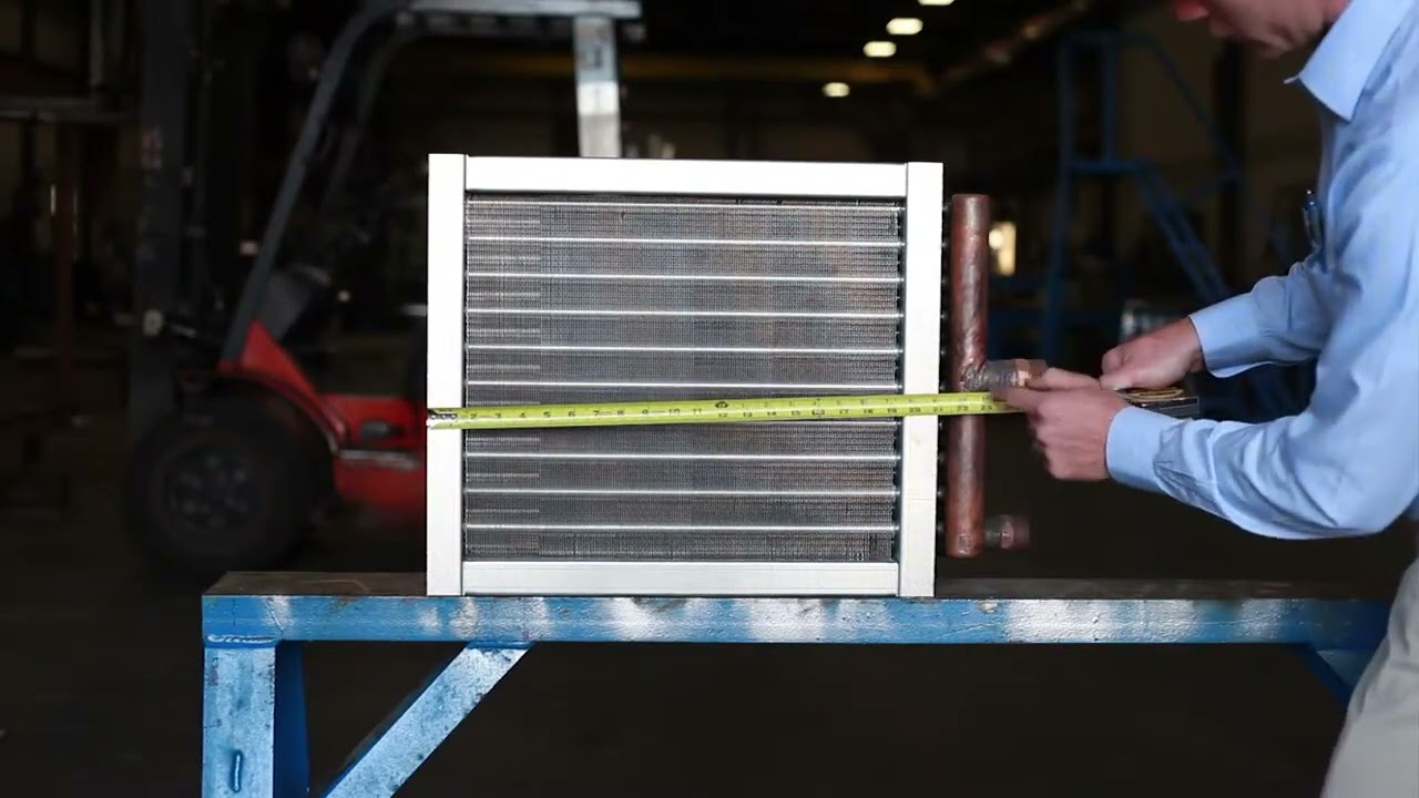 How to Measure or Size a Hot Water Coil - YouTube