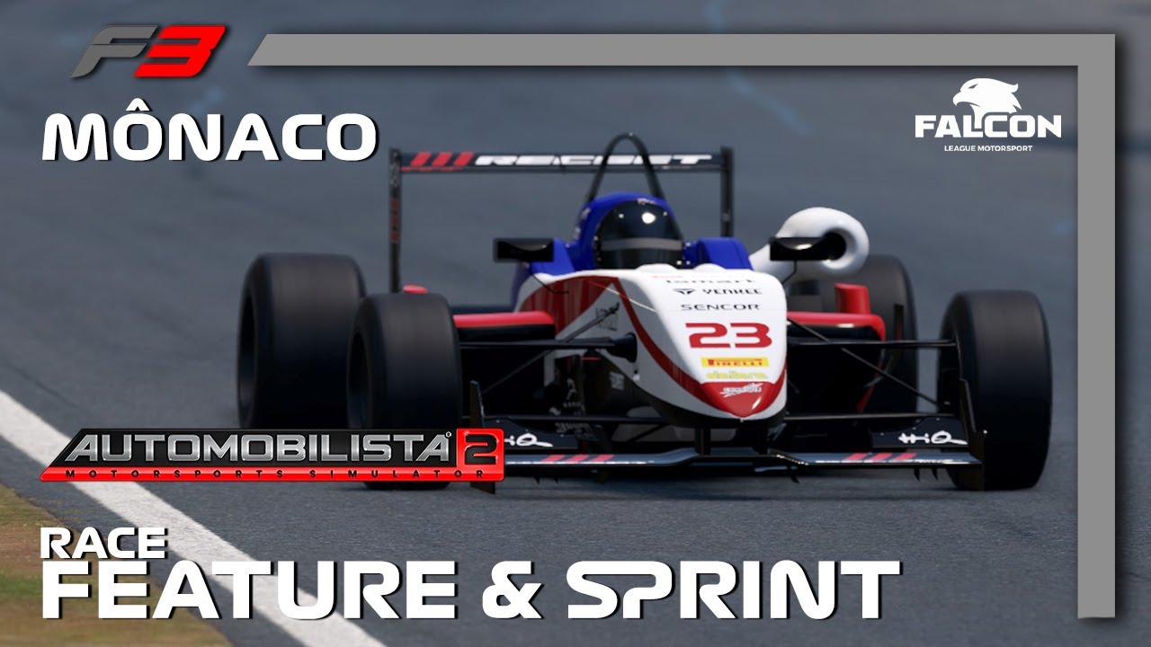Formula 3 Mônaco [ETAPA 3] Falcon League Automobilista 2 - YouTube