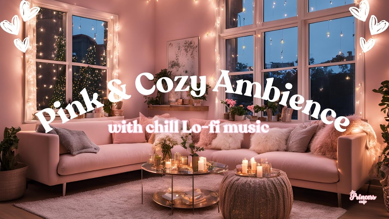 Dreamy & Cozy Pink Ambience | Relaxing Lo-Fi Music for Soft Girl ...