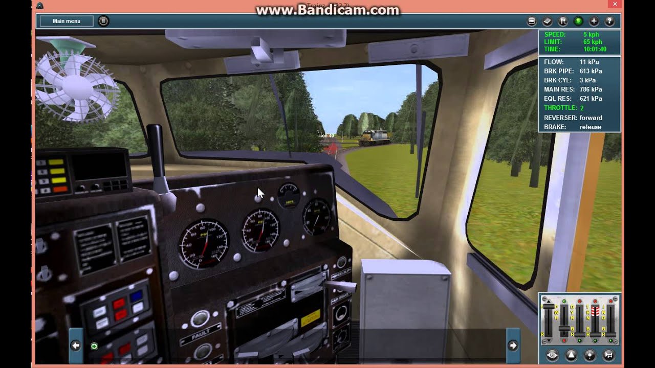 How to Drive a Train in Trainz 12 with Real Life Controls. - YouTube