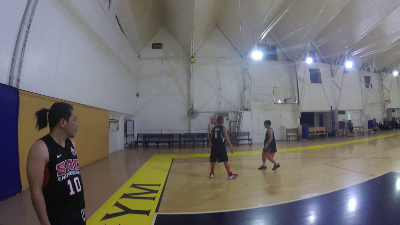 First person view: SNC basketball game at Reyes Gym (4K 60fps using Yi ...