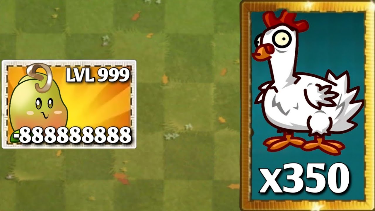 Team 50 Plants vs 350 Chicken Zombies || Pvz || Pvz2 || Who Will Win ...