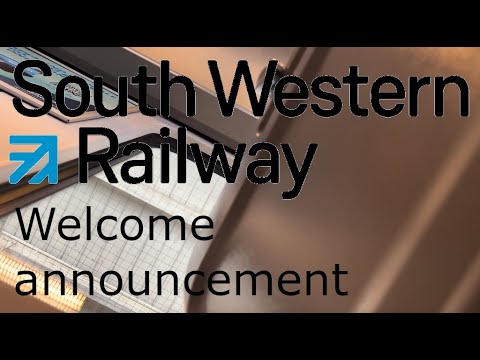 (new SWR announcement voice!)SWR welcome announcement at Portsmouth Harbour - YouTube