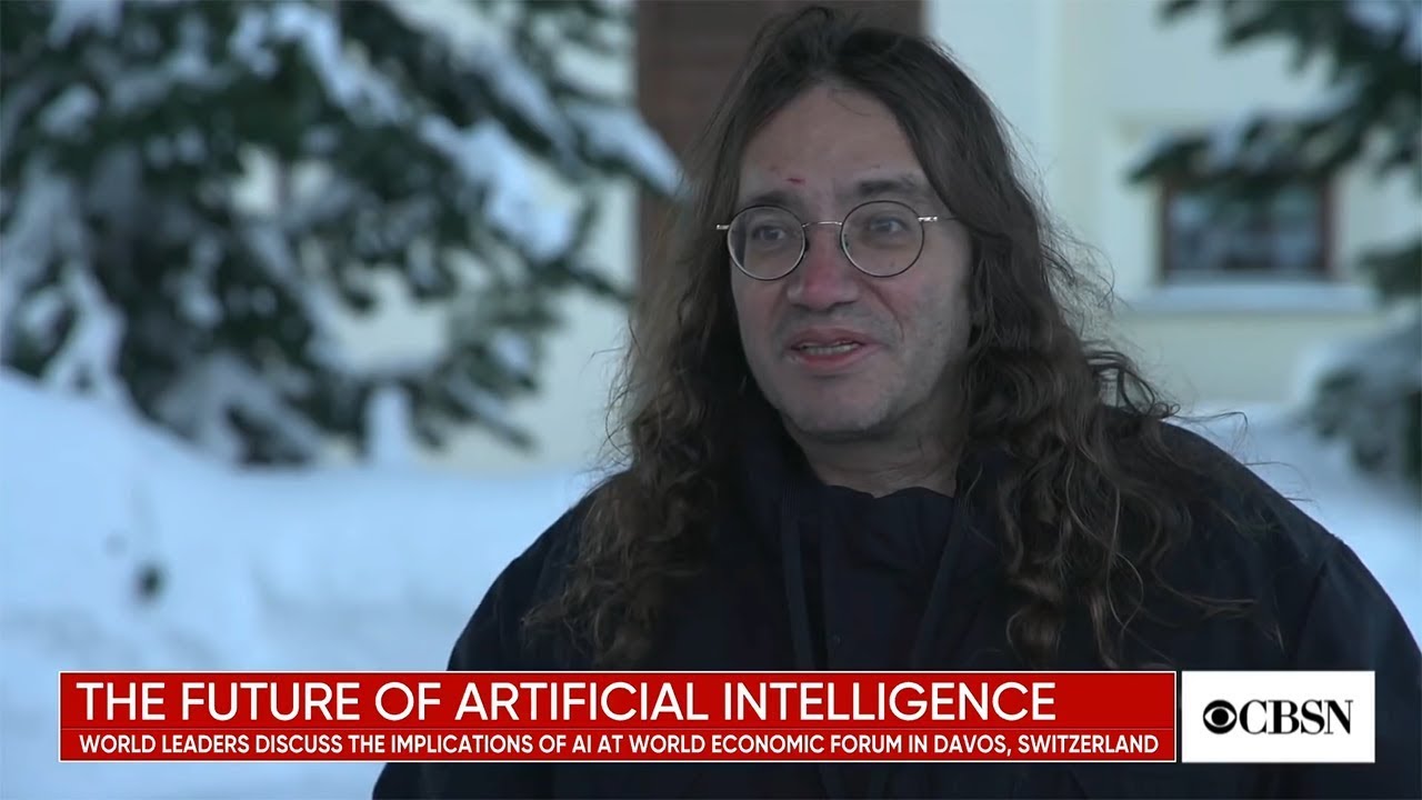 CBS interviews CEO Dr. Ben Goertzel at the World Economic Forum in ...