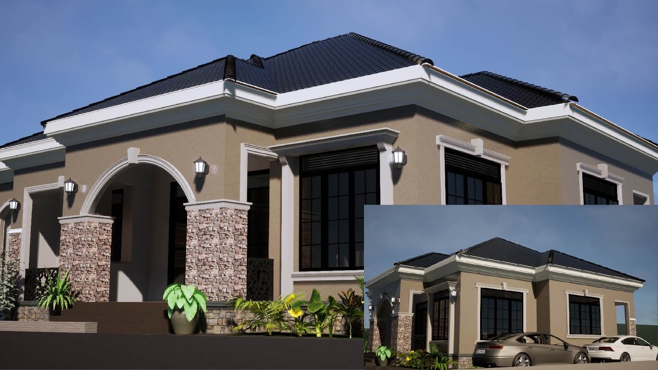 MODERN HOUSE DESIGN | 4 BEDROOM MEDITERRANEAN HOUSE | EXTERIOR TOUR ...