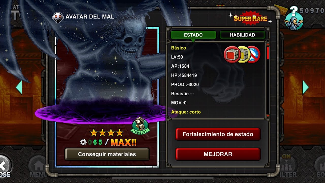 Metal Slug Attack.- Avatar of Evil (Scyther) 4 Stars - SkAiiNeTx - YouTube
