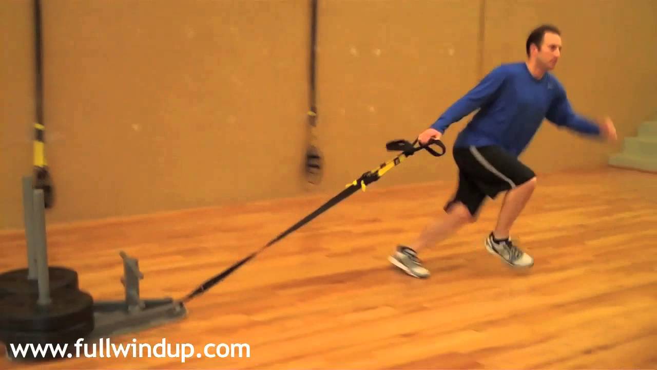 FullWindup.com - Lateral Sled Drag - YouTube