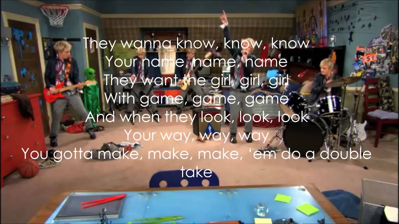 [HD]-Austin & Ally-Double Take-Video Lyrics - YouTube