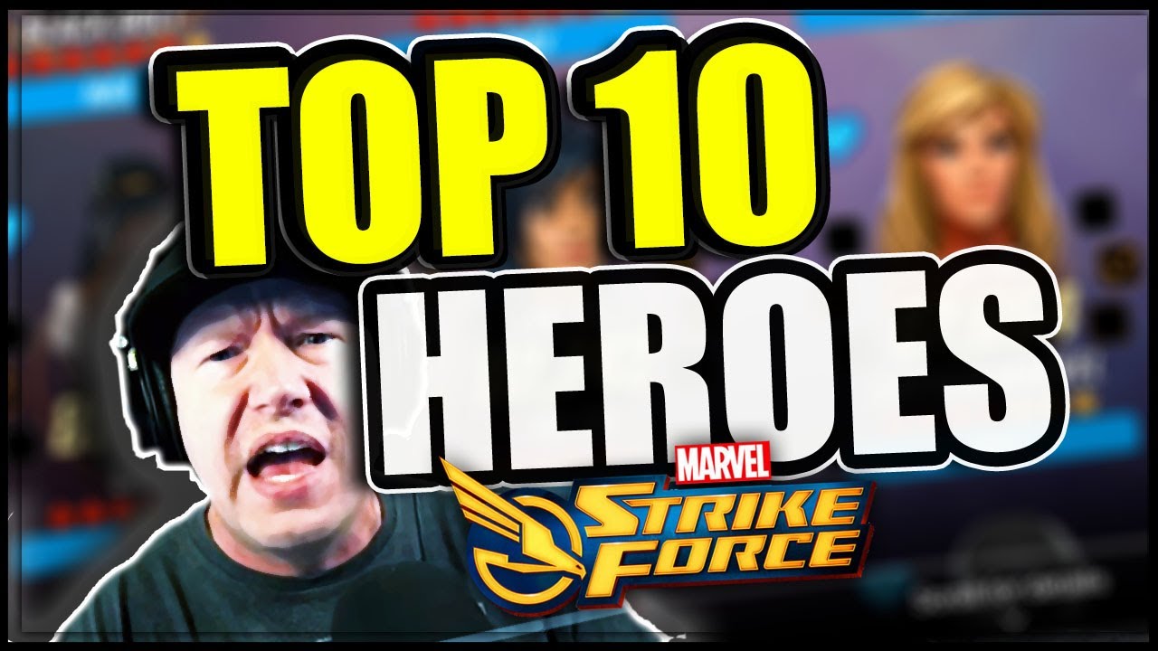 Top 10 Best Characters - May 2020 - MARVEL Strike Force - MSF - YouTube