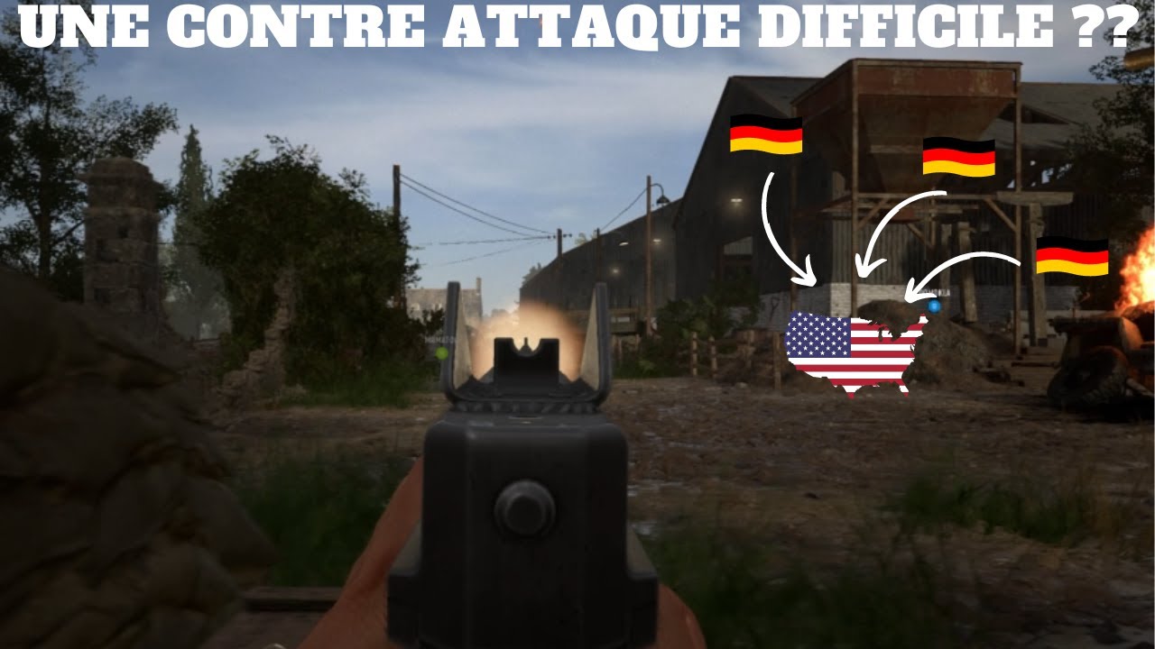 Contre Attaque Allemande | Hell Let Loose Fr ( Partie 2 ) - YouTube