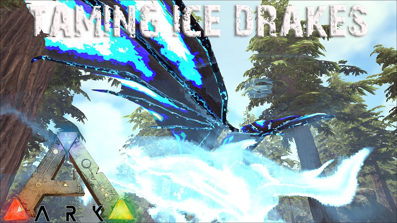 ARK Survival Evolved - Annunaki Genesis - Badass Ice Drakes and Primal ...