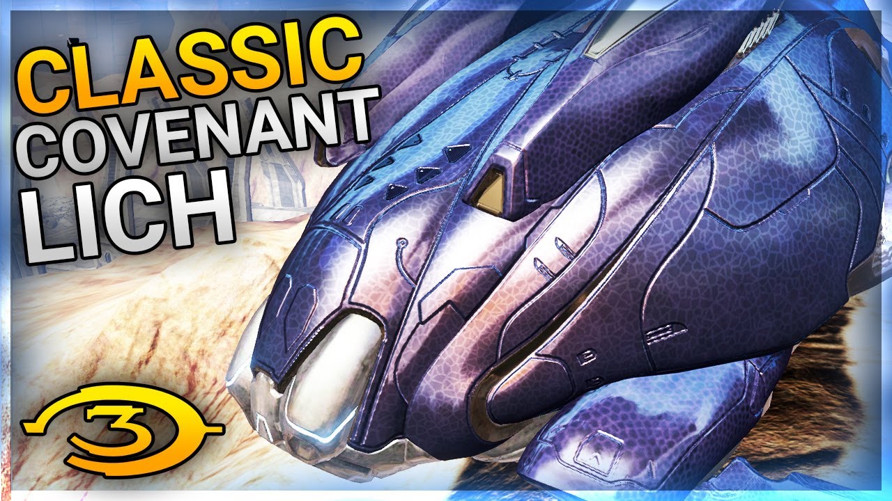MODDING THE LICH IN CLASSIC HALO ARTSTYLE - Halo 3 Mods #286 - YouTube