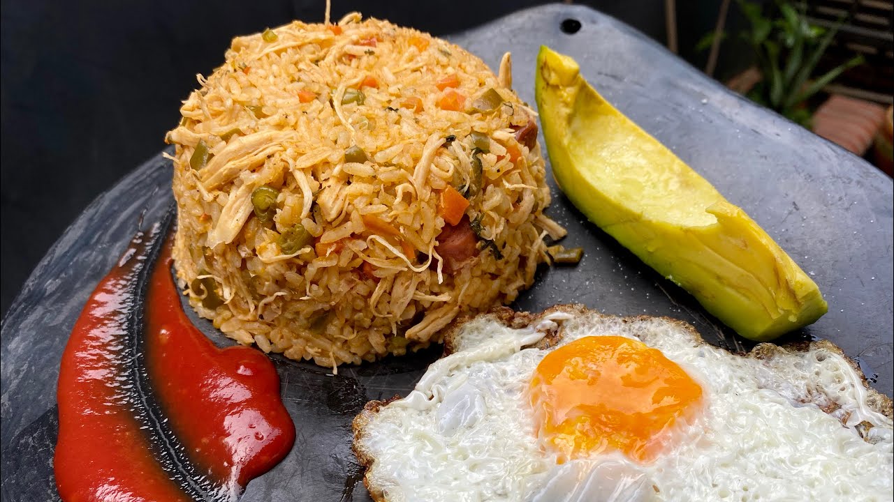 Arroz con Pollo Colombiano el de todas la fiestas - YouTube