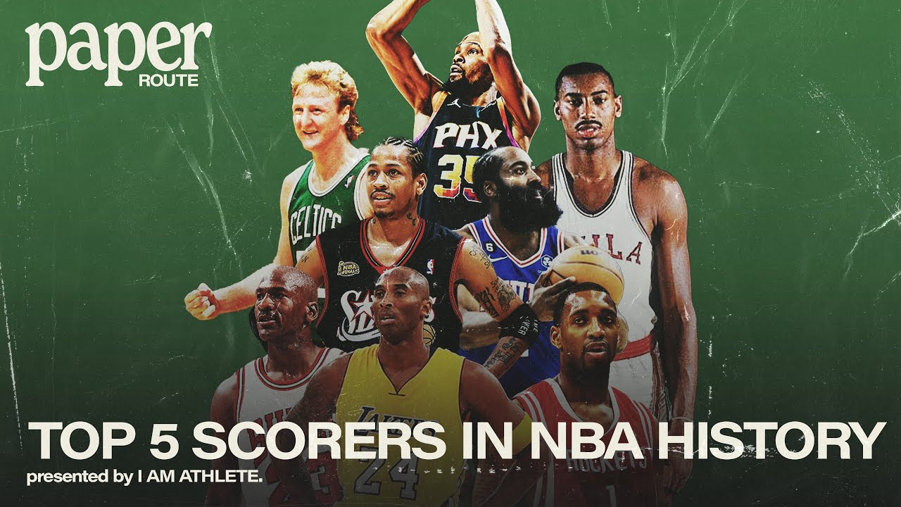 Ranking The NBA's Top 5 Scorers Of All-Time | Paper Route Clip - YouTube