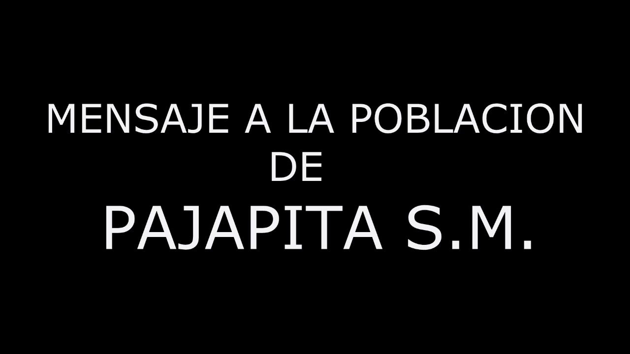 Pajapita Informacion a la Poblacion de Pajapita - YouTube