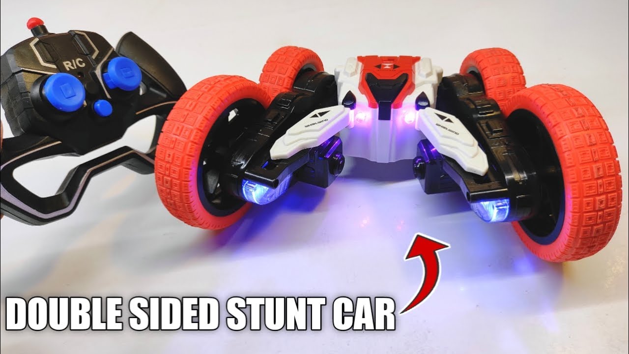 Double Sided Stunt Car Unboxing And Testing | RC Car Unboxing - unic ...