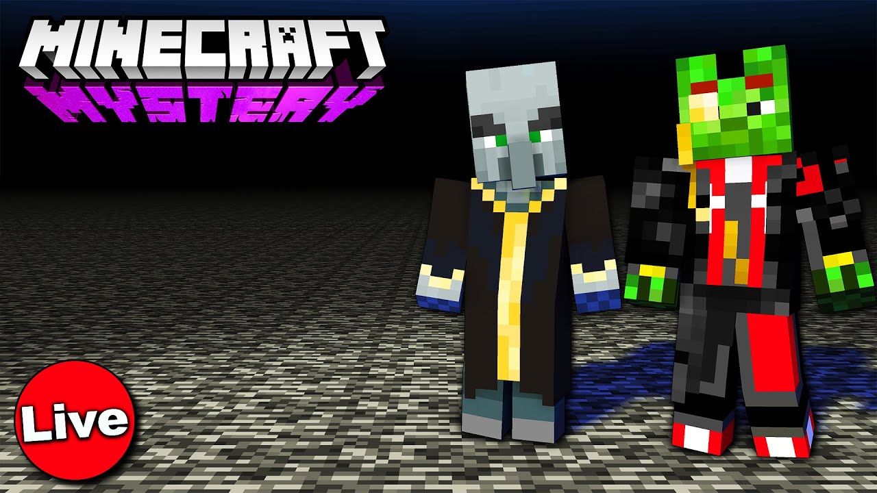 Vorbereitung für die MANSION 🔸 Minecraft Mystery Live #046 - YouTube