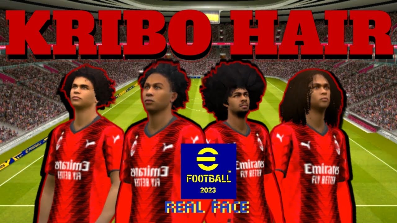 HAIR FRIZZY | RAMBUT KRIBO eFOOTBALL 2023 MOBILE - YouTube