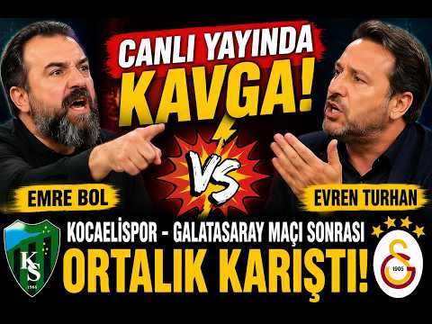 CANLI YAYINDA ORTALIK KARIŞTI! Emre Bol ile Evren Turhan KAVGASI 😱