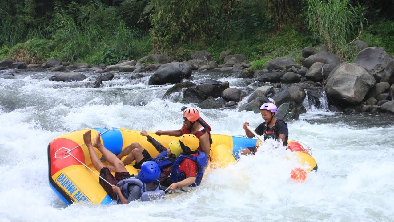 Memacu Adrenalin | Rainbow Rafting Pemalang - YouTube