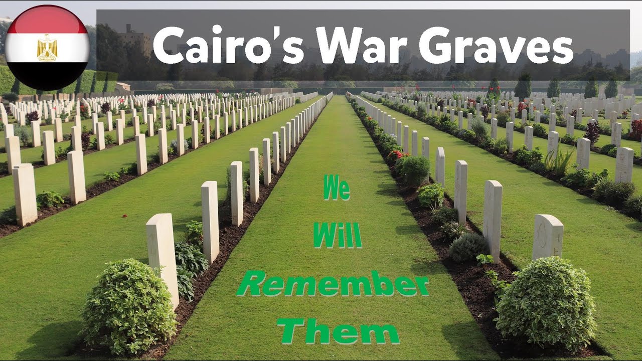 War Graves in Cairo - Remembrance day 2020 - YouTube