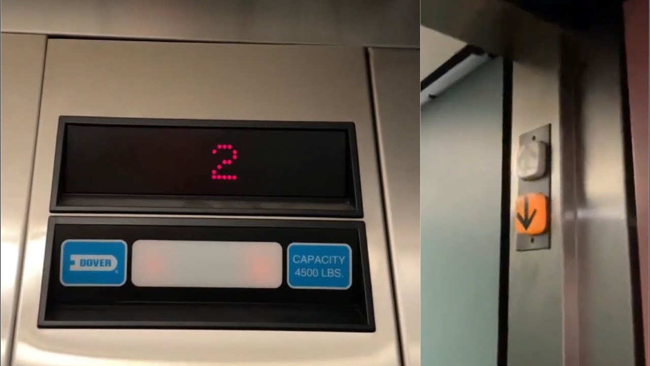 Dover Hydraulic Elevator @ Wilmette Rec Center - Wilmette, IL. - YouTube